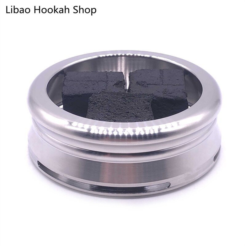 304 Stainless Steel Hookah Shisha Charcoal Holder Heat Management ...