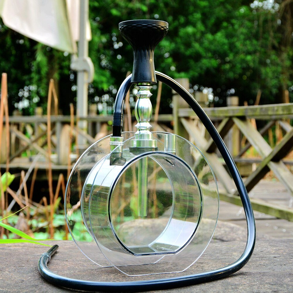Arab Acrylic Shisha Complete Set with Silicone Hookah Bowl Chicha ...