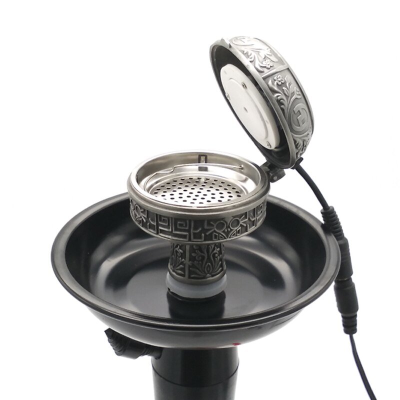 Multifunctional Metal E-Shisha Smokepan Electronic Hookah Tobacco Bowl ...
