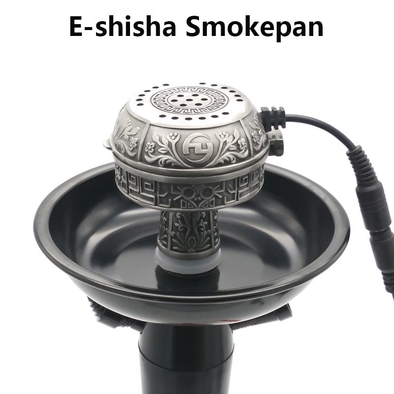 Multifunctional Metal E-Shisha Smokepan Electronic Hookah Tobacco Bowl ...