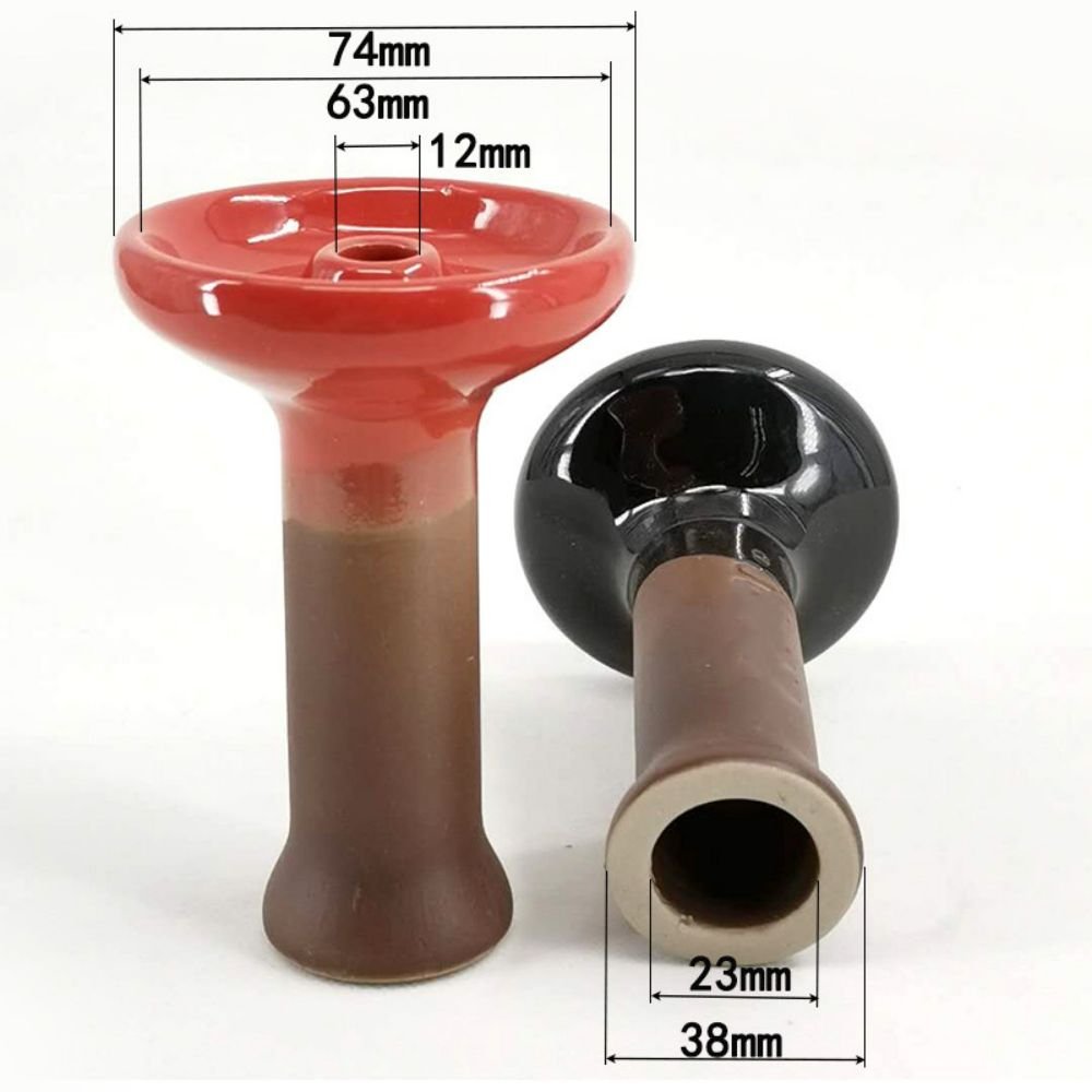 Premium Glazed Ceramic Arab Hookah Shisha Bowl for Smoking Narguile ...